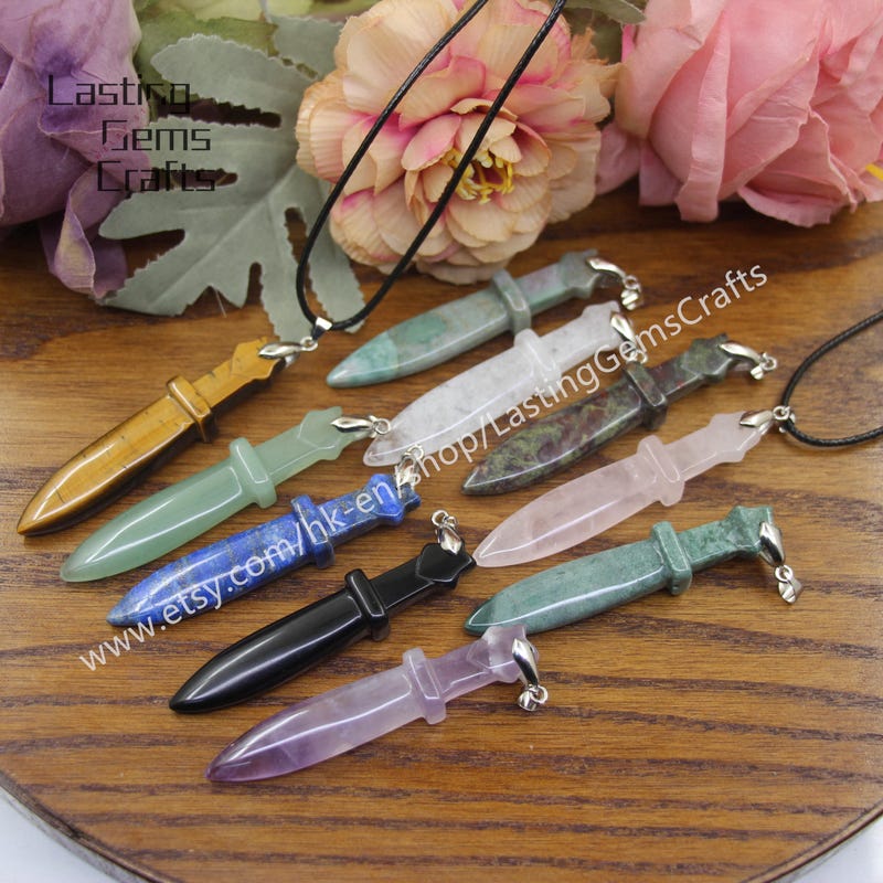 Crystal Dagger - Etsy