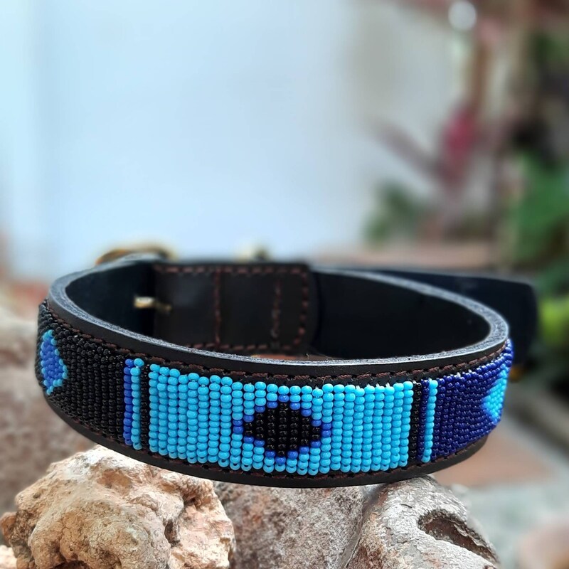 Beaded Dog Collar - Etsy
