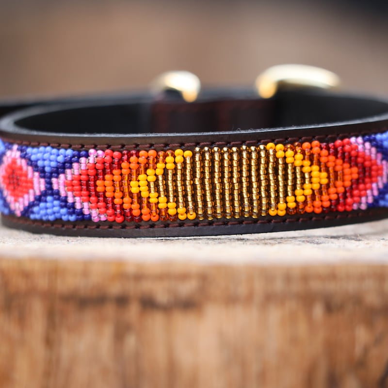 Beaded Dog Collar - Etsy