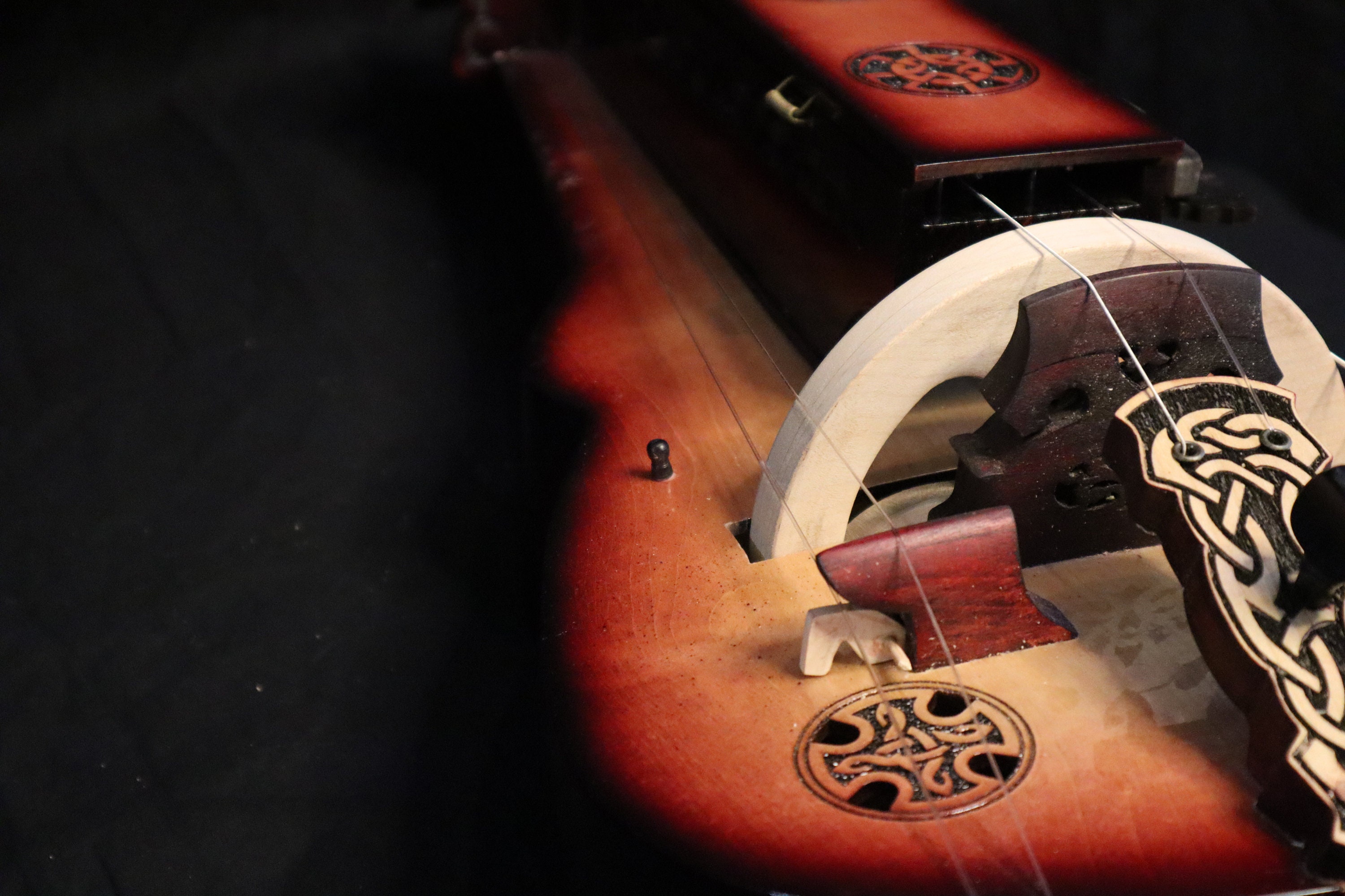 Hurdy-gurdy. Viking Age. Lyre. Chromatic. 23 Keys. 6 Strings. Original ...