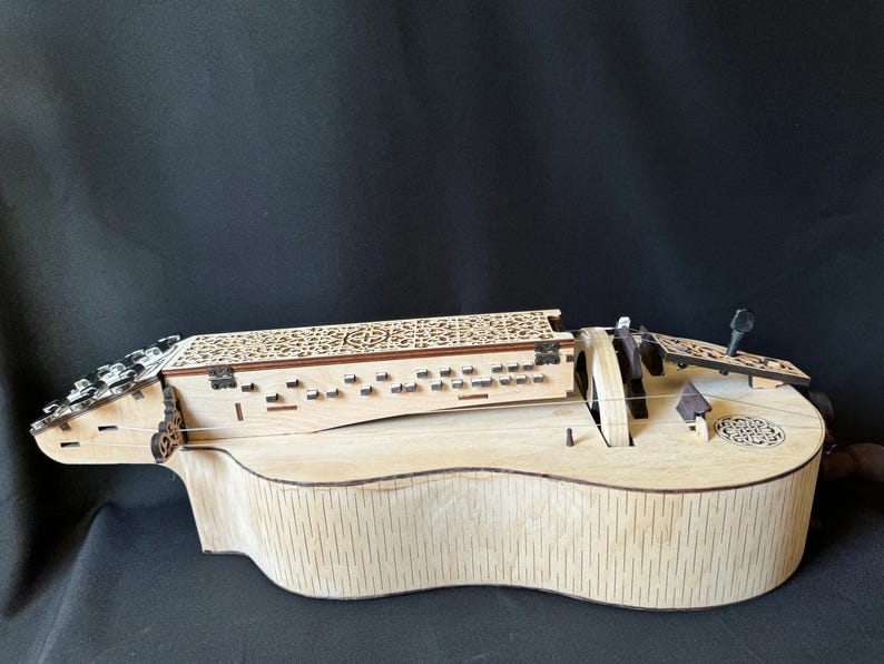 Hurdy-gurdy Building Set. A Complete Set of Parts to Build a Hurdy ...