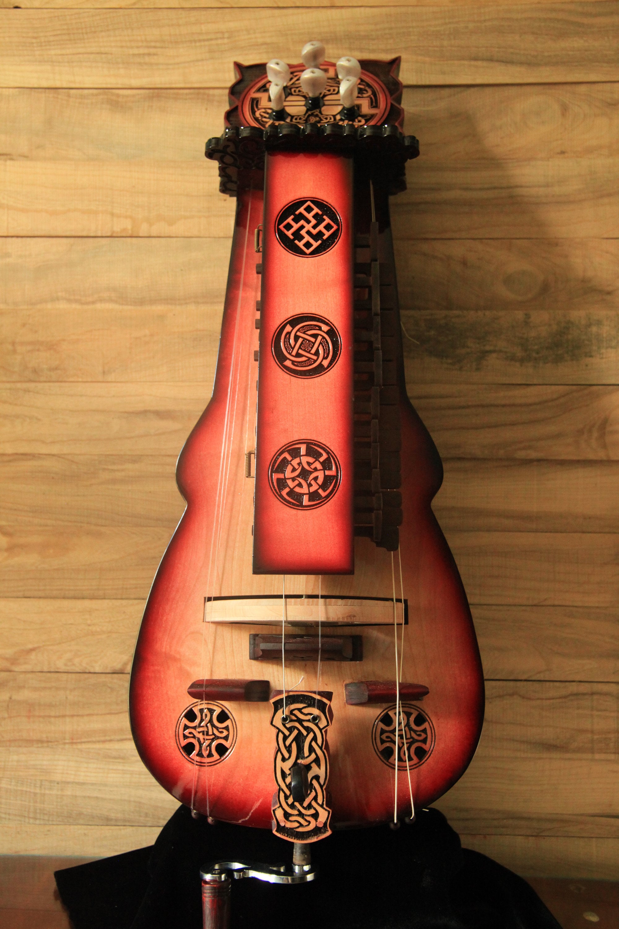 Hurdy-gurdy. Viking Age. Lyre. Chromatic. 23 Keys. 6 Strings. Original ...