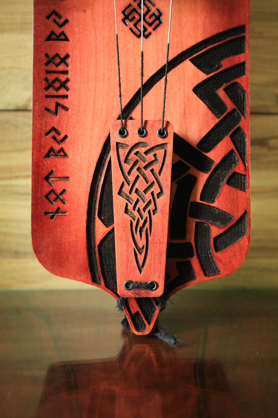 Tagelharpa King Ragnar Lothbrok. Elder Futhark Runes. Concert - Etsy