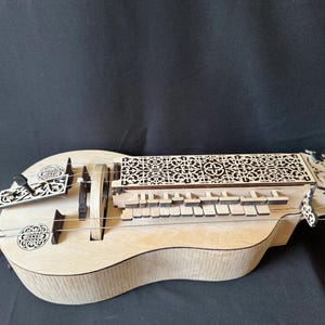 A Complete Set of Parts to Build a Hurdy-gurdy. Constructor for ...