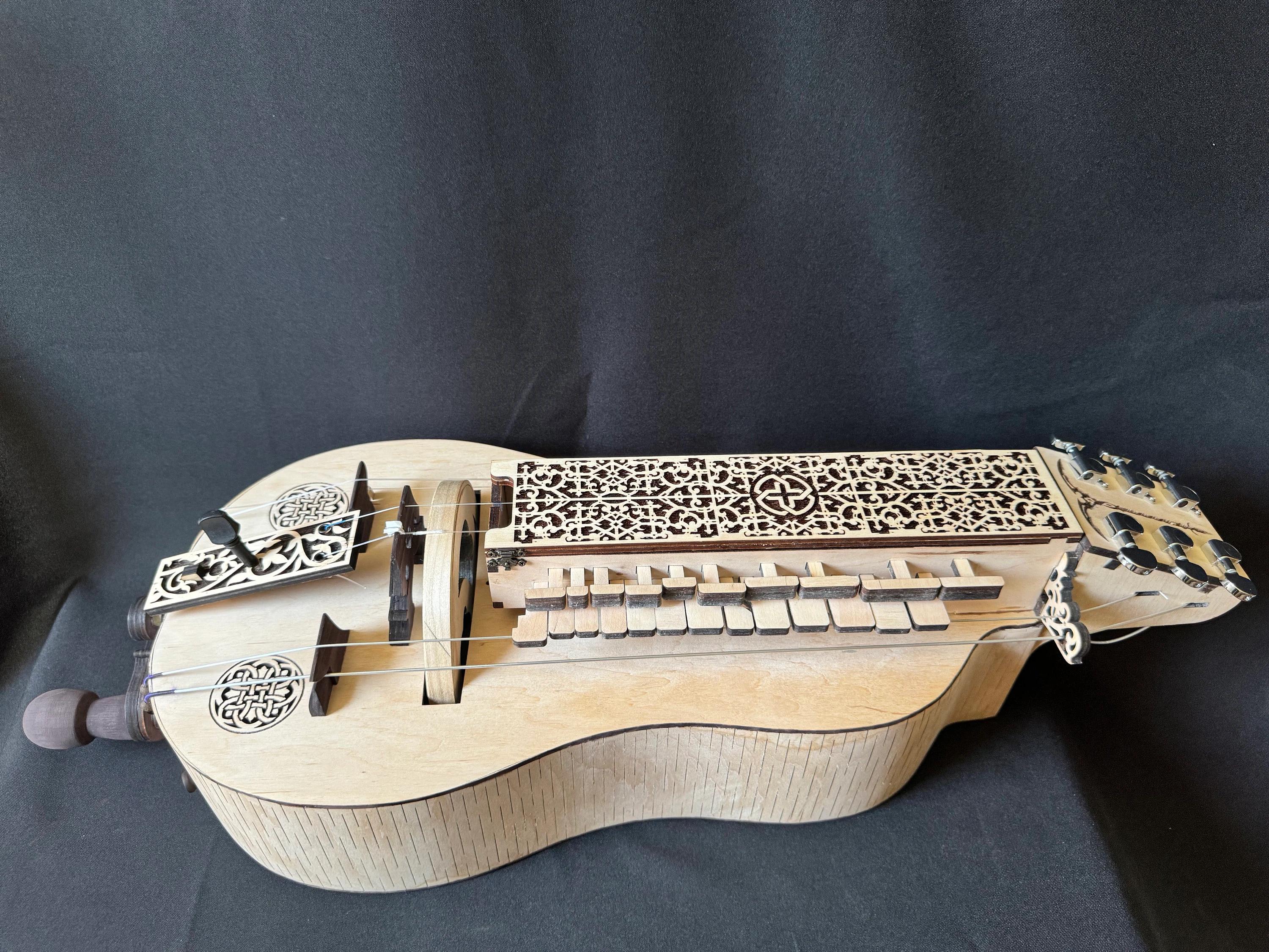 Hurdy-gurdy Building Set. A Complete Set of Parts to Build a Hurdy ...