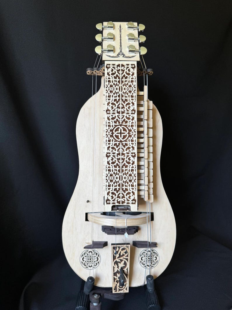 Hurdy-gurdy Building Set. A Complete Set of Parts to Build a Hurdy ...
