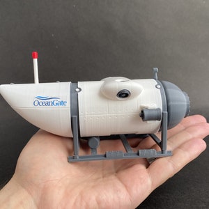 Ocean Gate Titan Submersible - Replica. A Detailed 3d Printed Submarine ...