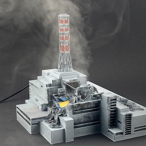 Chernobyl Nuclear Power Plant - With Smoke Effect - Humidifier and ...