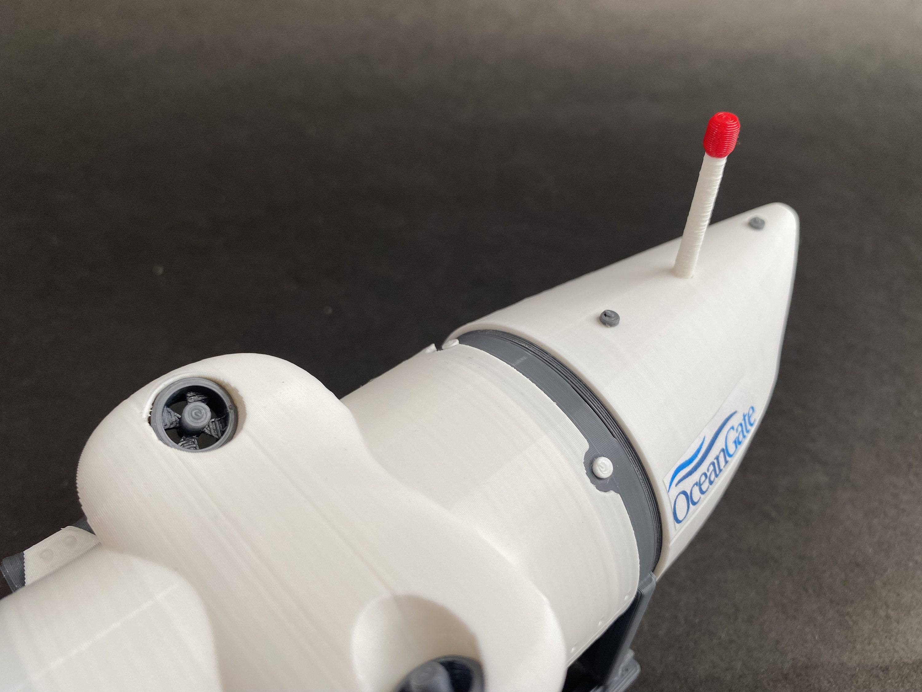 Ocean Gate Titan Submersible - Replica. A Detailed 3d Printed Submarine ...