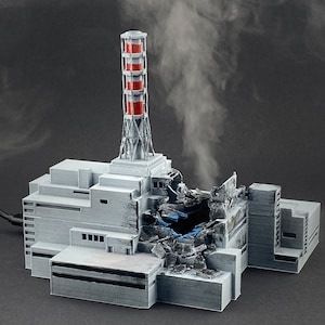 Chernobyl Nuclear Power Plant - With Smoke Effect - Humidifier and ...