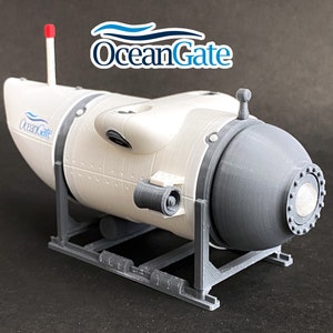 Ocean Gate Titan Submersible - Replica. A Detailed 3d Printed Submarine ...