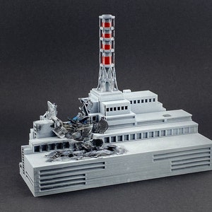 Chernobyl Nuclear Power Plant - With Smoke Effect - Humidifier and ...