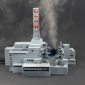 Chernobyl Nuclear Power Plant - With Smoke Effect - Humidifier and ...