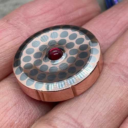 Deep Etched Superconductor Spinning Coin Fidget Toy Anxiety | Etsy