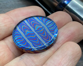 Timascus Worry Coin - Etsy