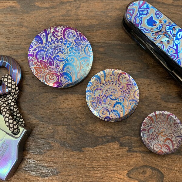 Anodized Titanium - Etsy