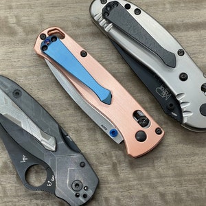 Brushed Copper Scales for Benchmade Bugout 535 Birthday Gift Idea ...