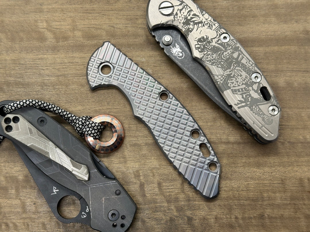 Dark-ti FRAG Cnc Milled Titanium Scale for XM-18 3.5 HINDERER Birthday ...