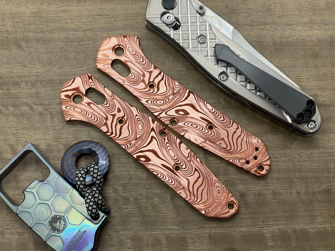 Dama FISH Copper Scales for Benchmade 940 Osborne Birthday Gift Idea ...