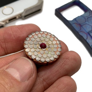 Deep Etched Superconductor Spinning Coin Fidget Toy Anxiety - Etsy