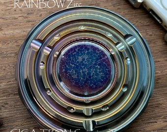 Damascus Spinning Top - Etsy