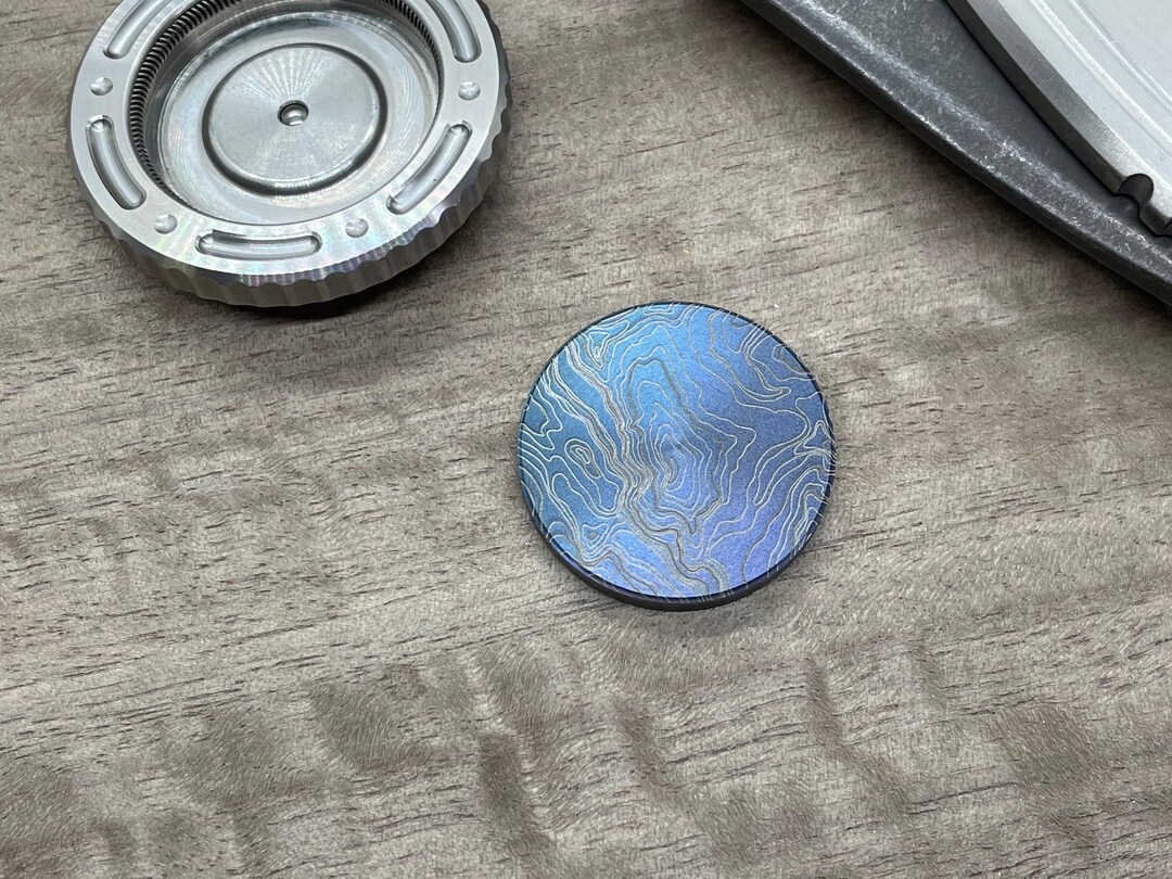 TOPO Engraved Black Tungsten Coin for Billetspin Gambit Birthday Gift ...