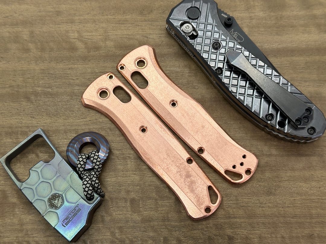 Stone Washed Copper Scales for Benchmade Bugout 535 Birthday Gift Idea ...