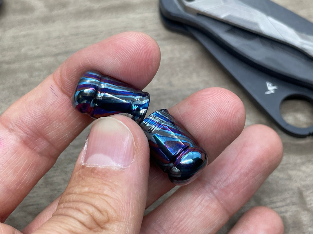 Zircuti Black Timascus HAPTIC-BOSS Haptic Slider Fidget Toy Every Day ...