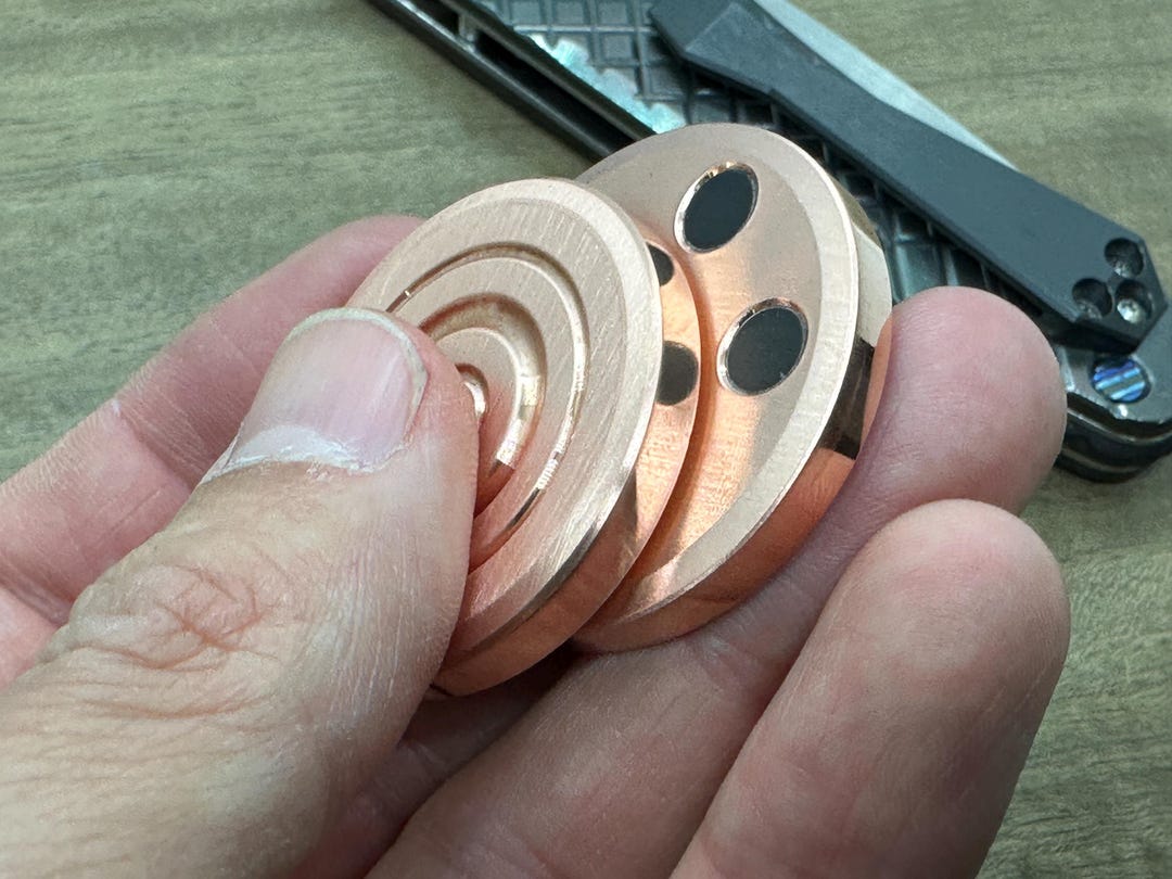 ORBITER Copper Parallel Position Magnets Haptic Coins Fidget Birthday ...