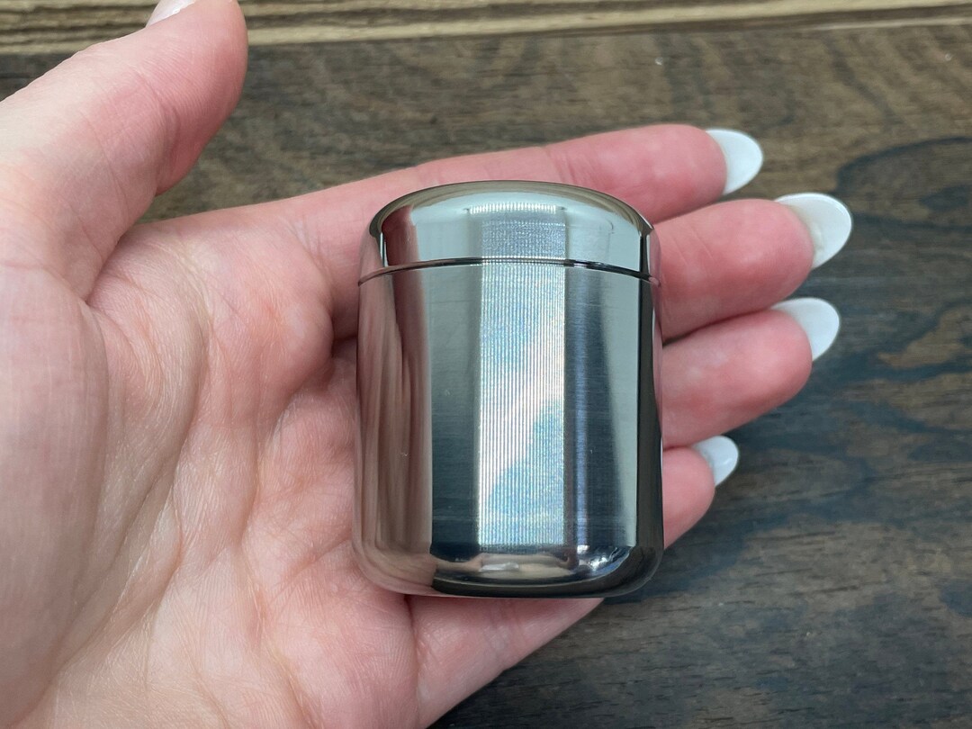 Tall-mega Titanium Candy Box Pill Box Stash Box Meton-vault - Etsy