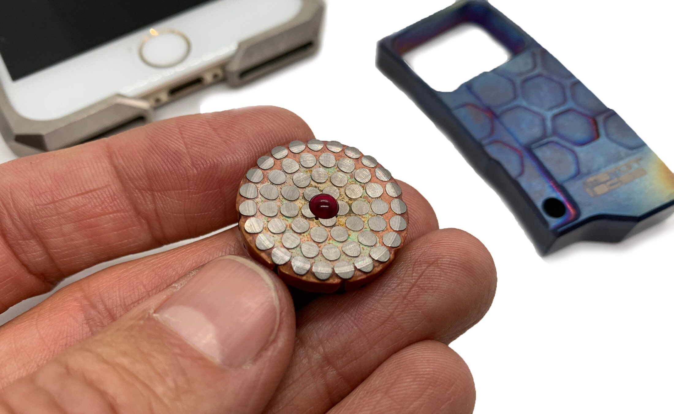 Deep Etched Superconductor Spinning Coin Fidget Toy Anxiety | Etsy