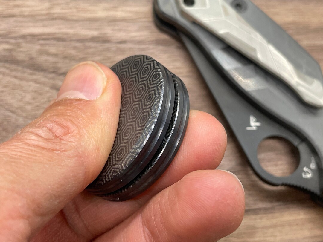 Tungsten Honeycomb HAPTIC Coins CLICKY Haptic Slider Adhd Fidget 50th ...