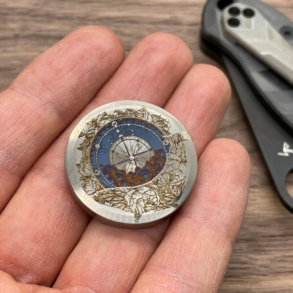 Compass Coin - Etsy