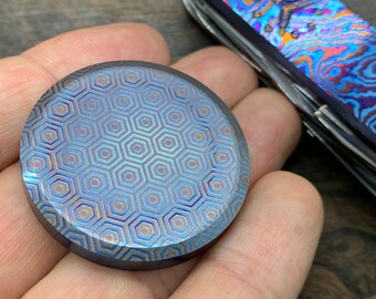 Tungsten Worry Coin | Etsy