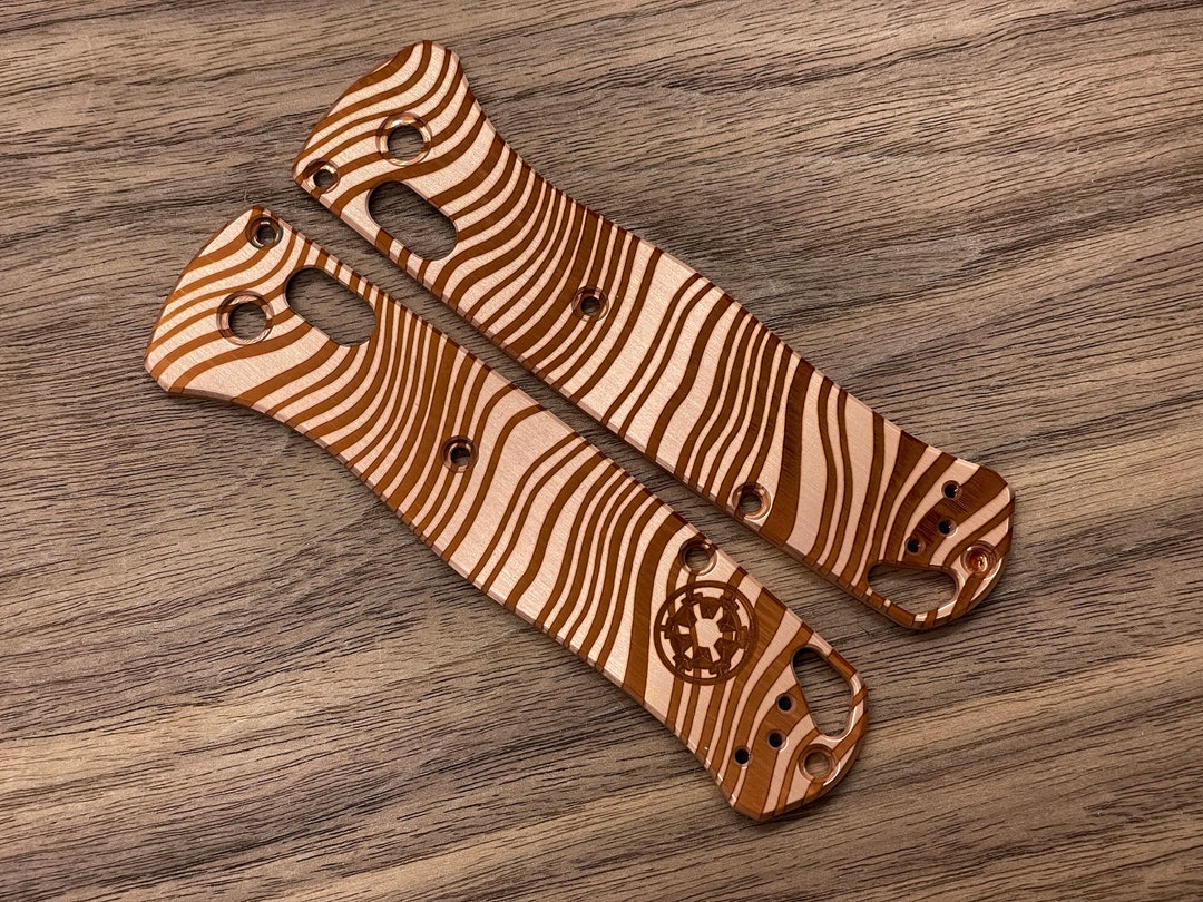 Beskar Mandalorian Copper Scales for Benchmade Bugout 535 Birthday Gift ...