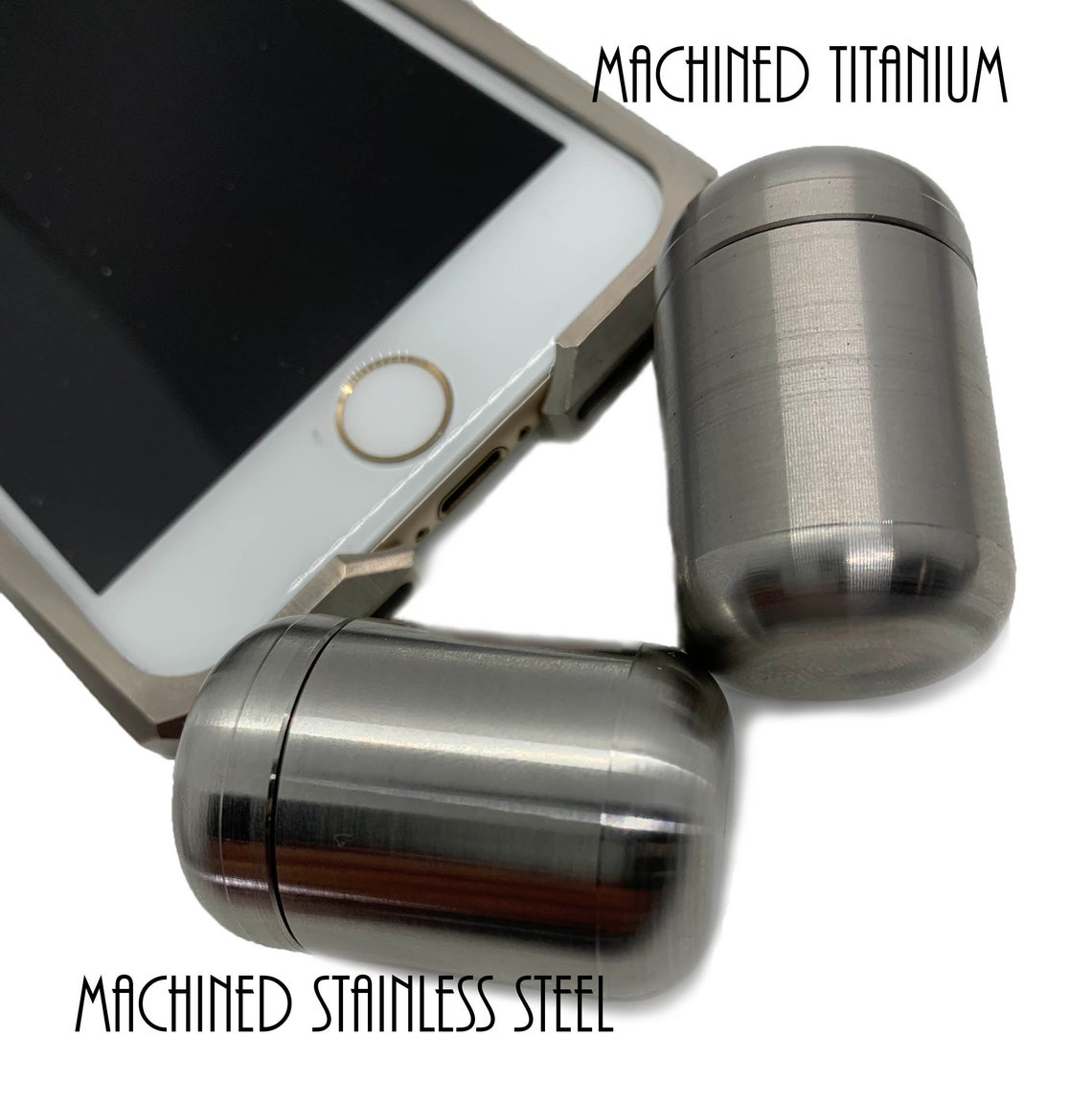 Keychain Metonvault Pill Box Stash Box Pocket Pill Case: | Etsy