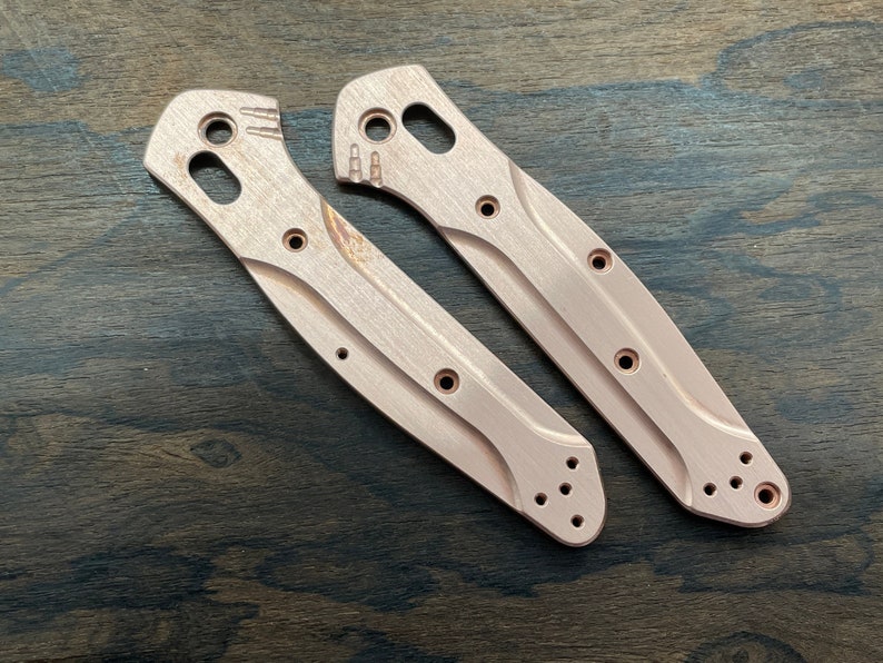 BRUSHED Copper Scales for Benchmade 940 Osborne - Etsy