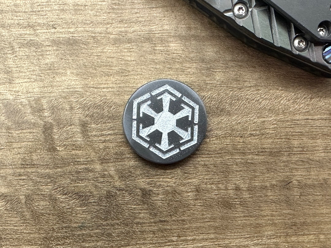 SITH Empire Deep Engraved Zirconium Coin for Billetspin Gambit - Etsy