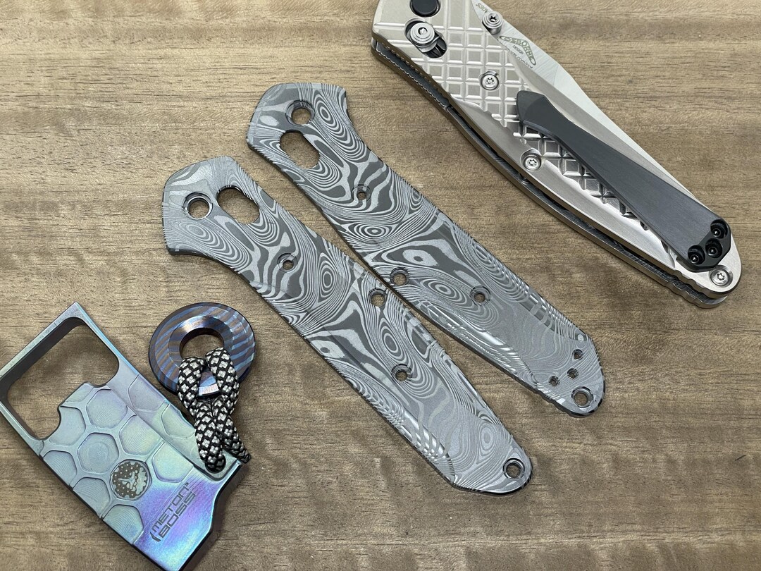 Dama FISH Zirconium Scales for Benchmade 940 Osborne Birthday Gift Idea ...