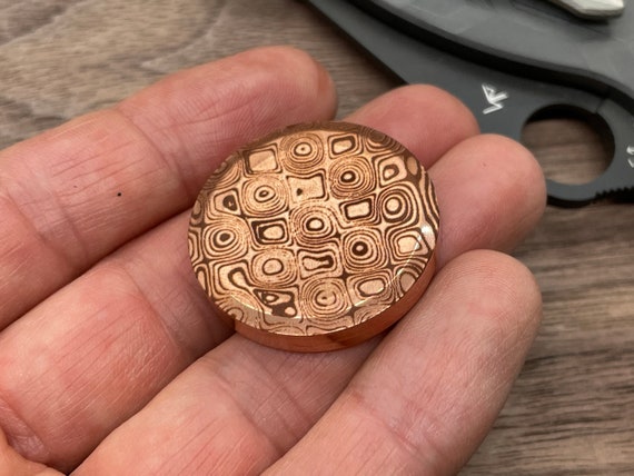 Worry Coins Brass Coin Metal Worrycoin toy Worry stone Coin Fidget toy ...