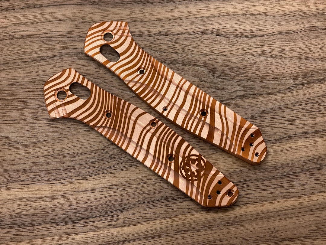 Beskar Mandalorian Copper Scales for Benchmade 940 Osborne Birthday ...