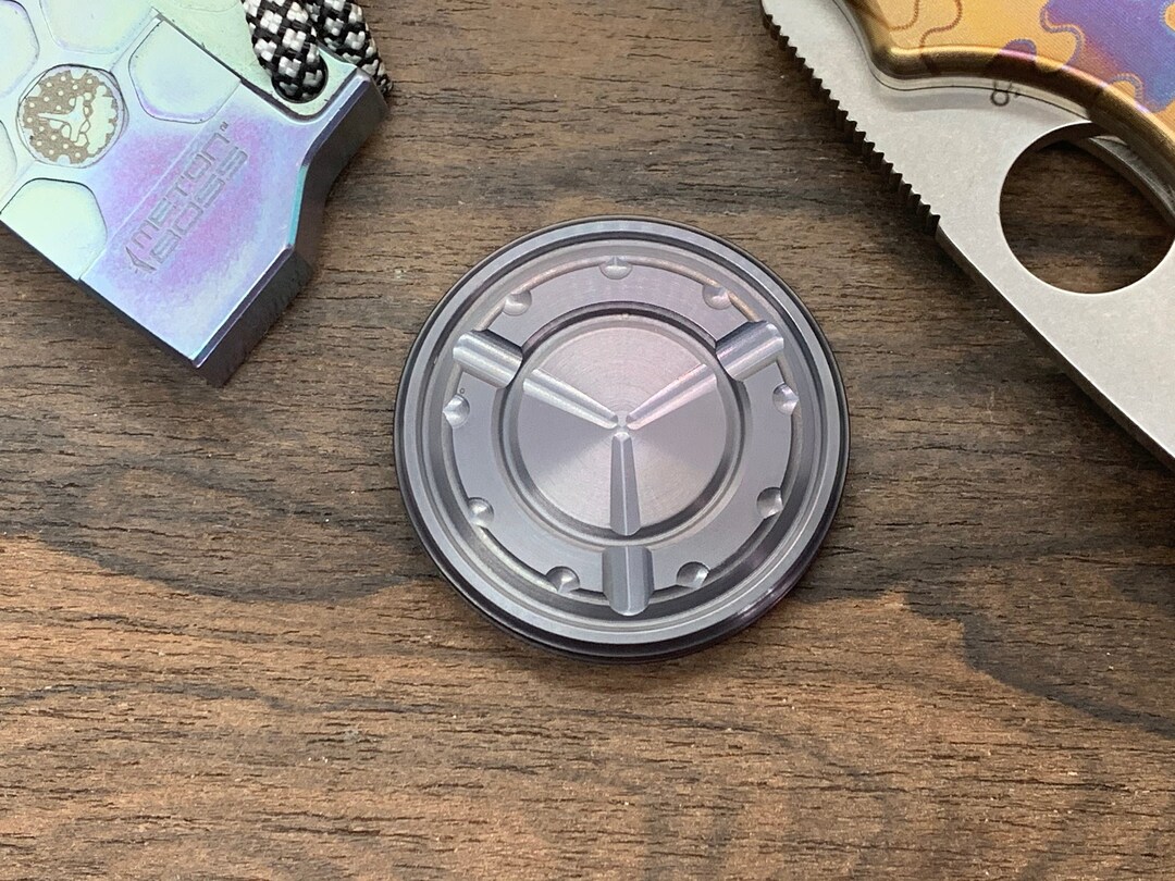 BLACK Tungsten MEGATRON Worry Coin Challenge Coin Birthday - Etsy