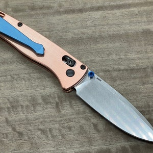 Brushed Copper Scales for Benchmade Bugout 535 Birthday Gift Idea ...