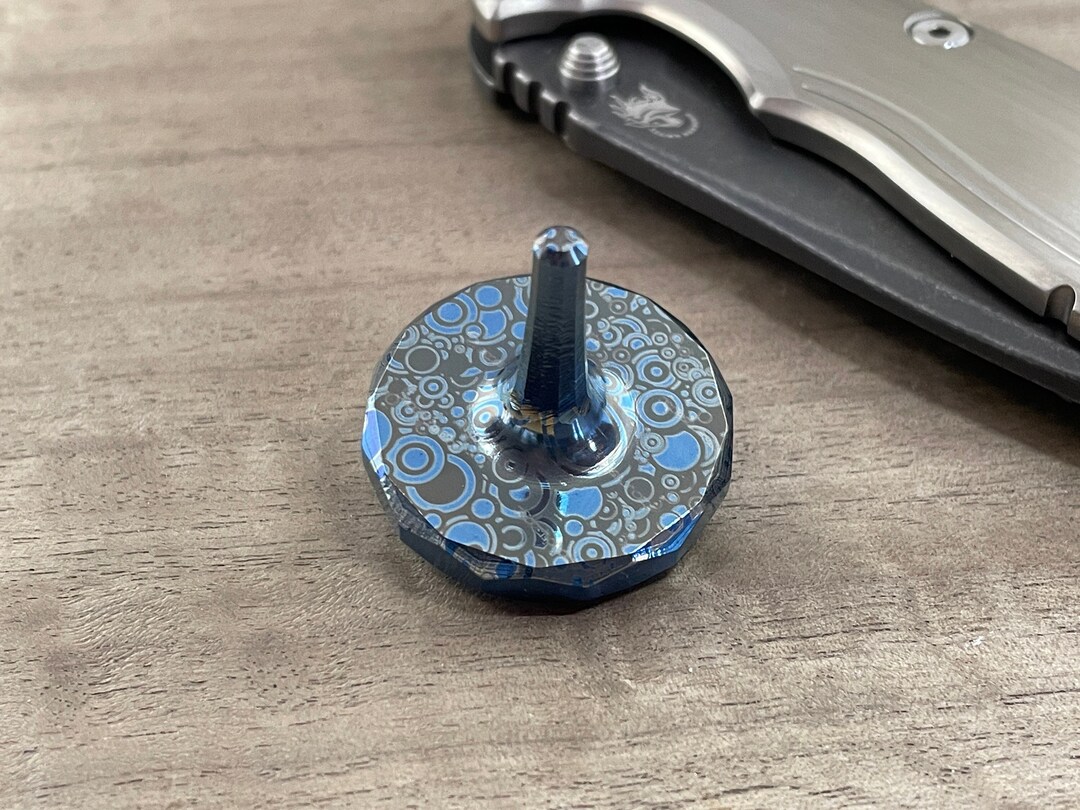 Spinning Top Circles of LIFE Titanium Birthday Gift Idea Christmas Gift ...