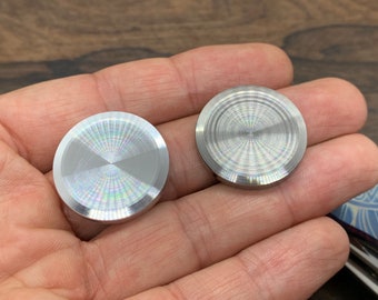 Tungsten Worry Coin - Etsy