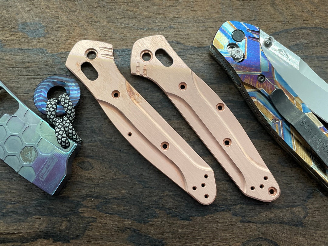 BRUSHED Copper Scales for Benchmade 940 Osborne Birthday Gift - Etsy