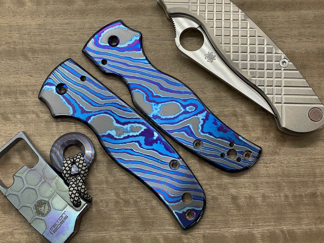 Zircuti Scales for SHAMAN Spyderco Birthday Gift Idea - Etsy