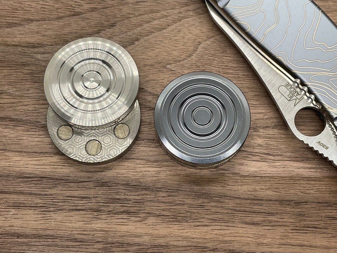 ORBITER HAPTIC Coins Black Heat Ano Titanium Haptic Coins Fidget ...