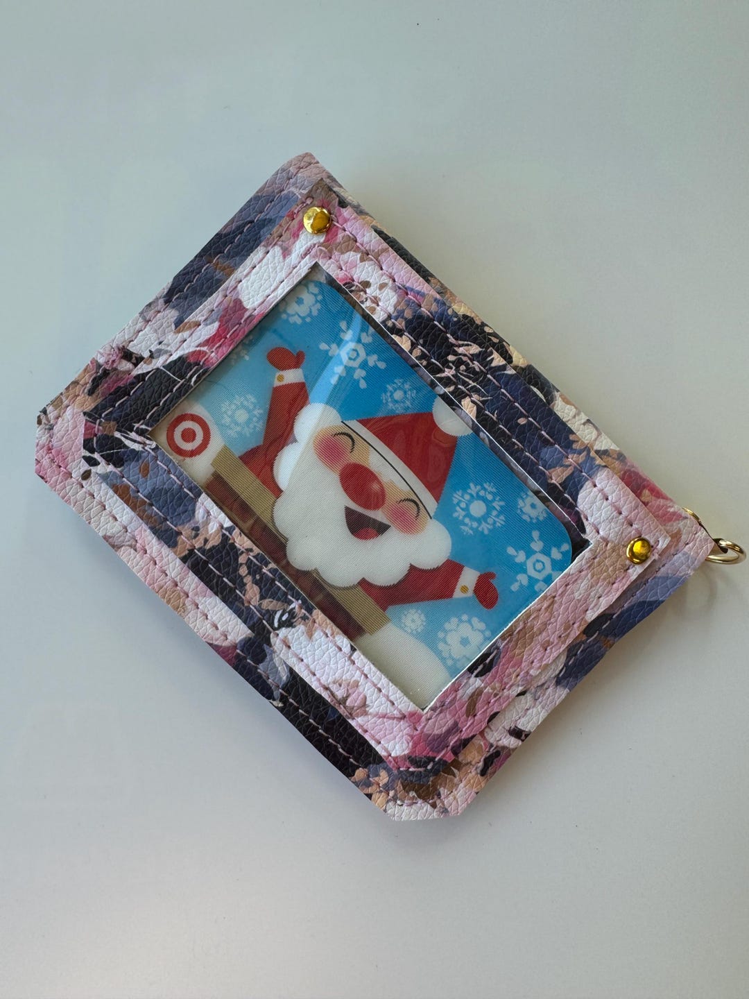 Floral Brooke Bifold Wallet. ID Pocket on Exterior. Zipper Pocket and ...