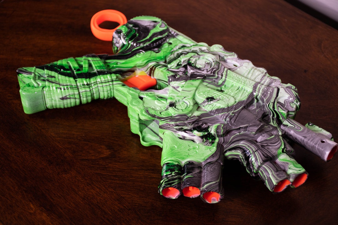 Green Machine: the Ultimate Nerf Project. Gun 003 - Etsy